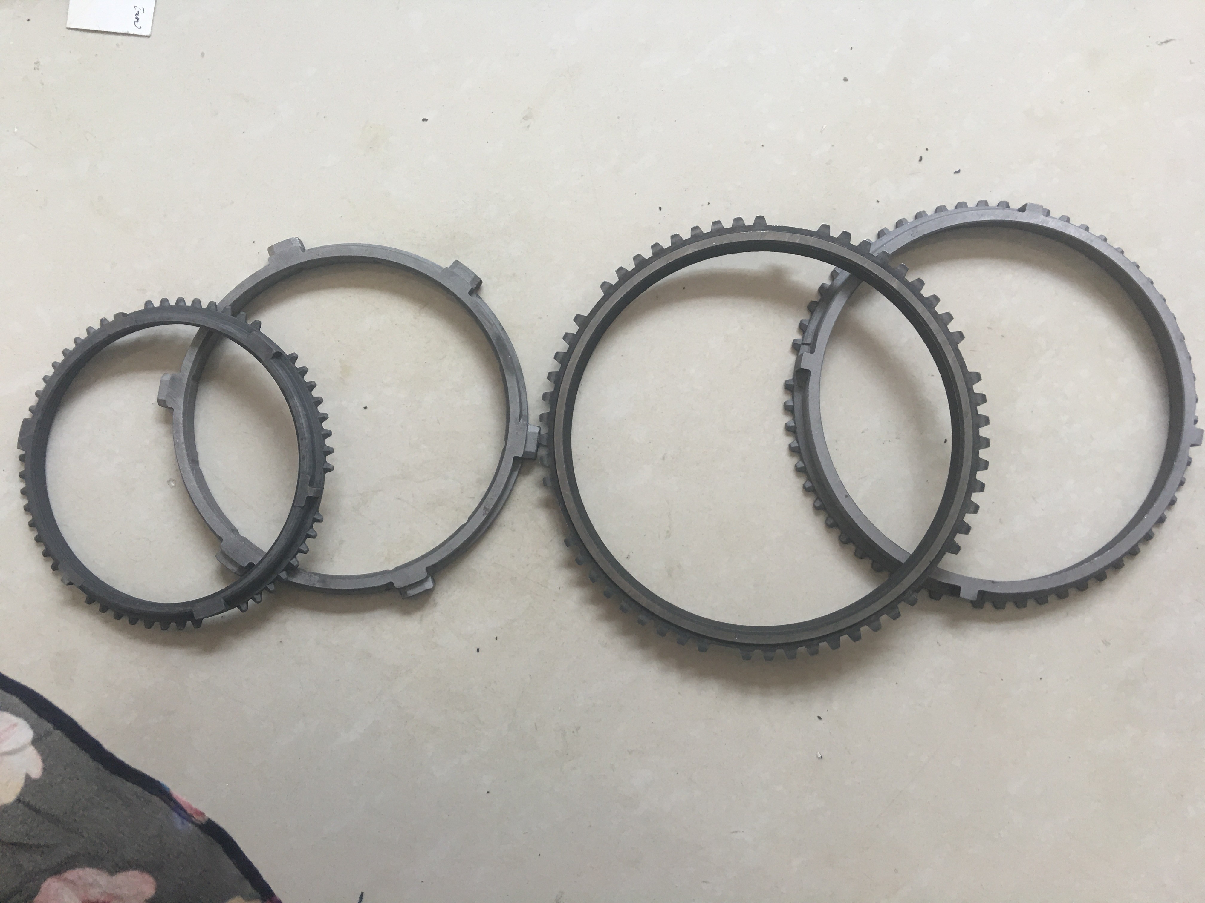 Polishing ZF Transmission Synchronizer Ring 20CrMnTi Materials Anti - Oil